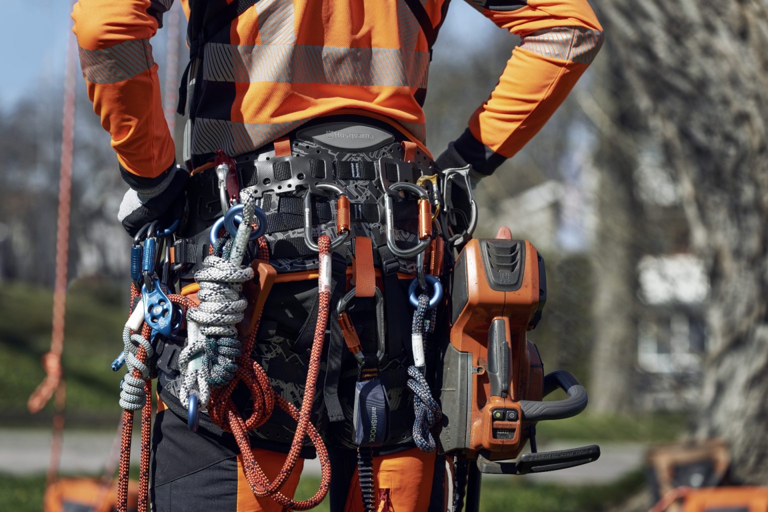 Husqvarna introduces a brand-new range of climbing gear for tree care ...